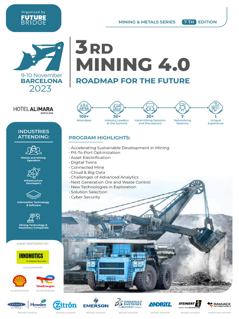 Mining 4.0 Summit: Roadmap 2023 | PDF | Analytics | Mining