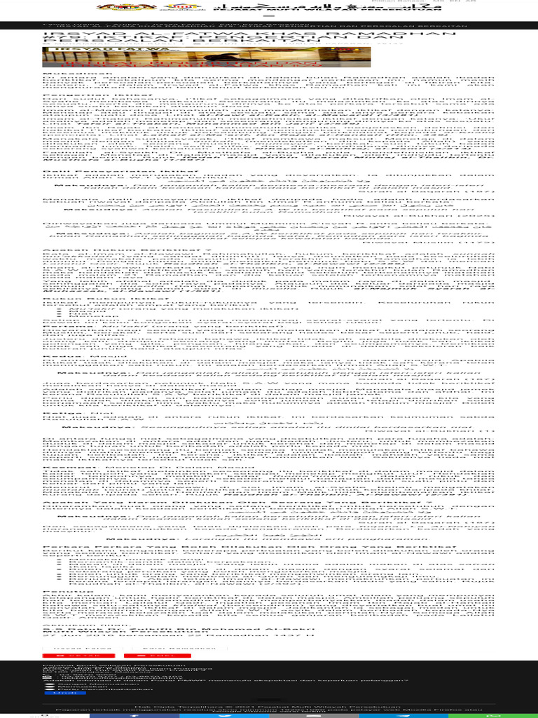 Pejabat Mufti Wilayah Persekutuan - IRSYAD AL-FATWA KHAS RAMADHAN #79 IKTIKAF PENGERTIAN DAN ...