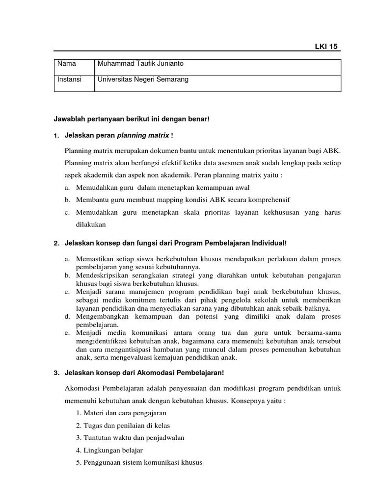 Eksplorasi Konsep Unggah Lembar Kerja TP 6 Muhammad Taufik Junianto | PDF