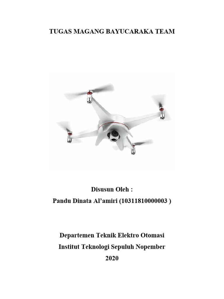 Tugas Magang Bayucaraka Team | PDF | Sains & Matematika | Teknologi & Rekayasa