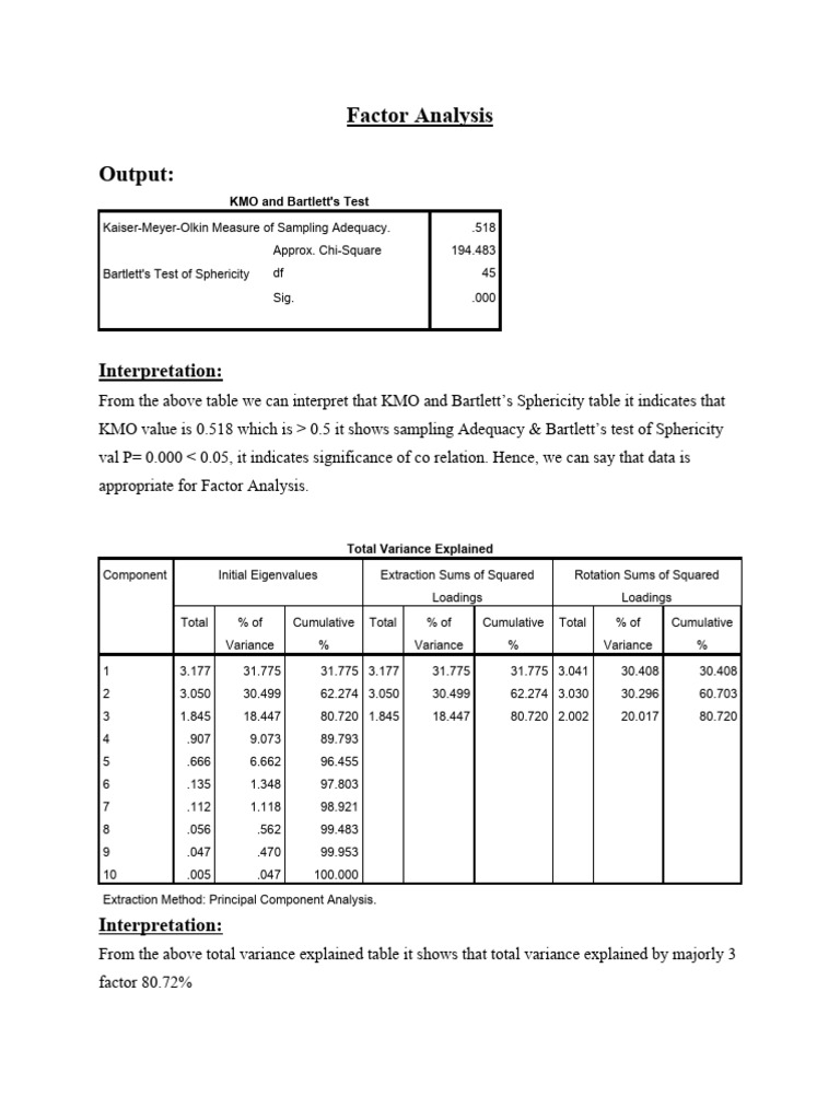 Factor Analysis - Airlines | PDF | Factor Analysis | Statistical Analysis Factor Analysis - Airlines | PDF | Factor Analysis | Statistical Analysis