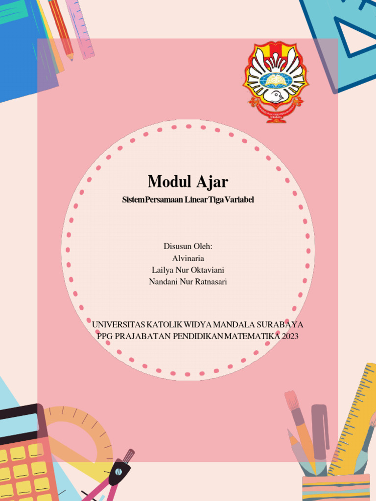 MODUL AJAR TARL PPAE II Matematika | PDF