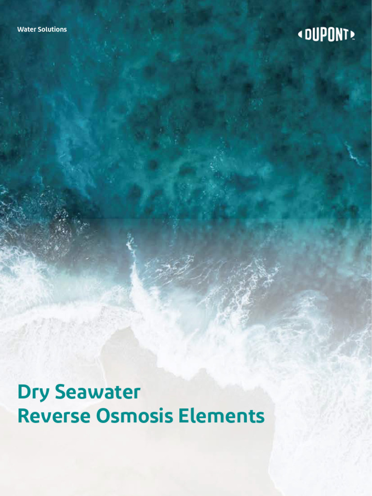 DRY SWRO BR 45 D01947 en | PDF | Membrane | Osmosis