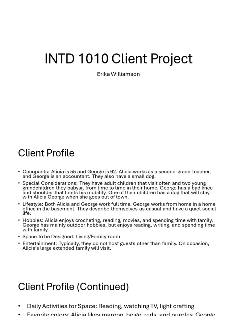 intd 1010 client project 2 | PDF