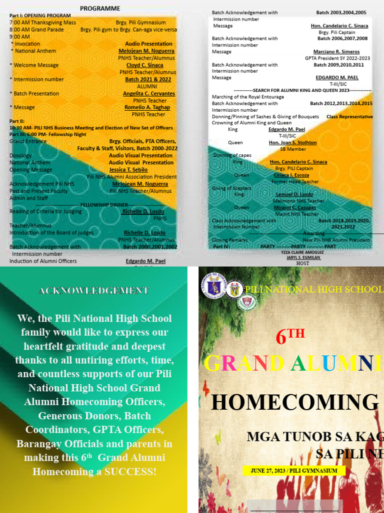 alumni program | PDF