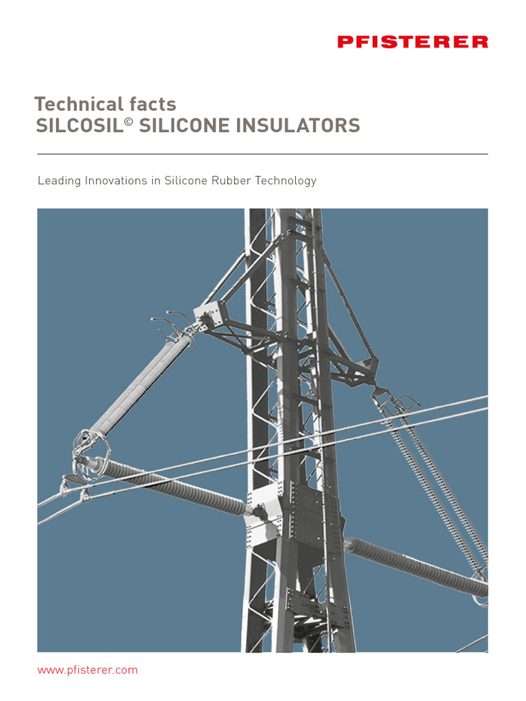 SILCOSIL Silicone Insulators Overview | PDF | Insulator (Electricity ...