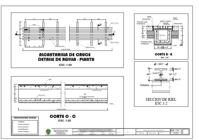 13.-DETALLE DE ALCANTARILLA-Layout1 A3 | PDF