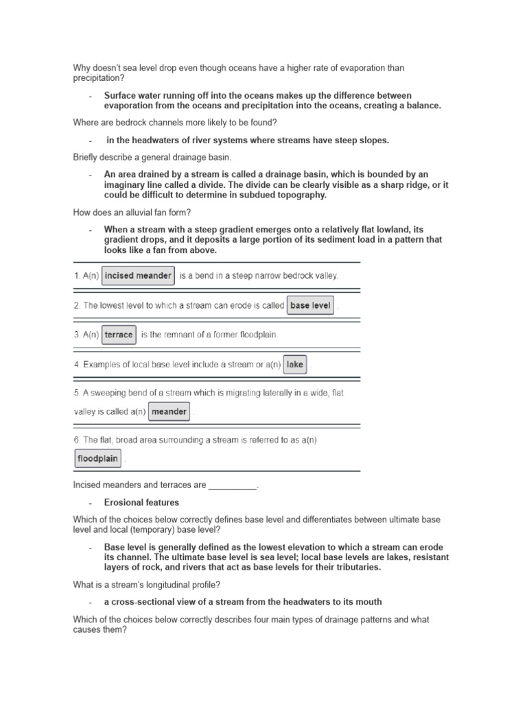 Water Convergence | PDF | Groundwater | Stream