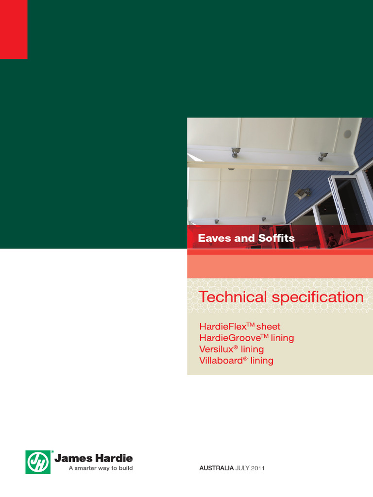 Eaves Soffits Technical Specification | PDF | Framing (Construction ...