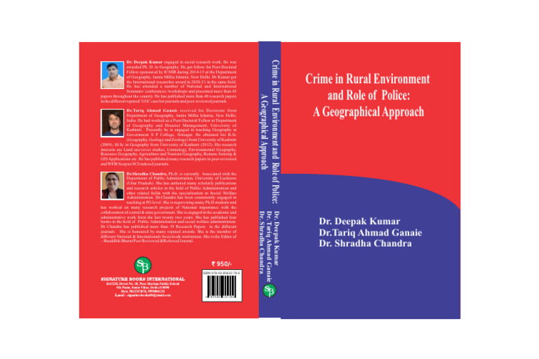 CRIME Book - Compressed | PDF | Geography | Peer Review