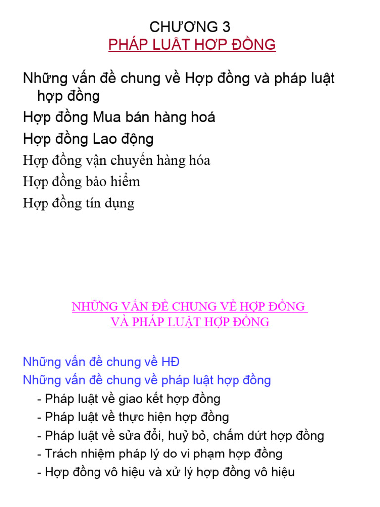 Ch3 PL Hop Dong Da Sua | PDF