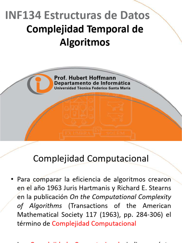 02b Complejidad | PDF | Algoritmos | Teoría de la complejidad computacional