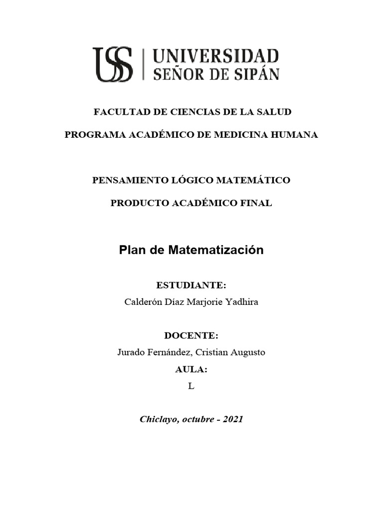 Calderon Diaz PAF PLM | PDF | Virus | Medicina