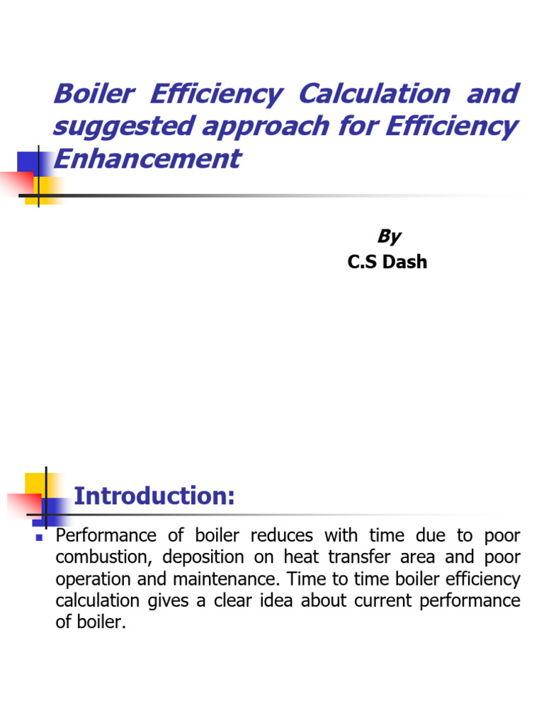 Boiler Performance Calculation1 | PDF | Boiler | Combustion