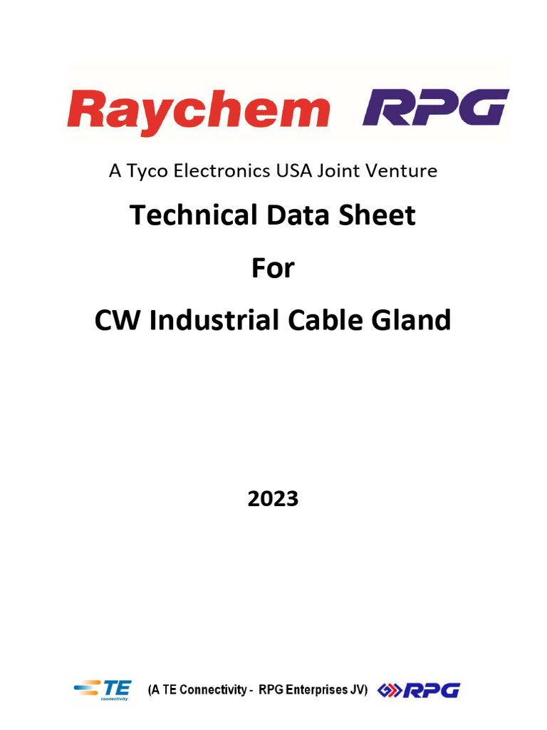 CW Cable Gland - 2023 Pricelist | PDF | Wire | Materials