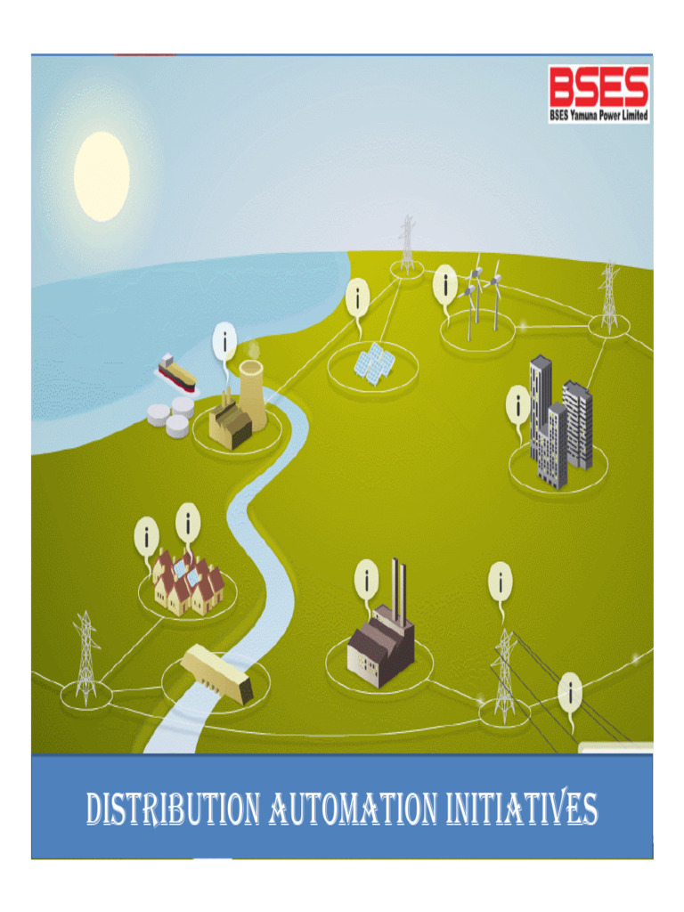 Distribution Automation Initiatives Pdf Electrical Substation Internet Of Things