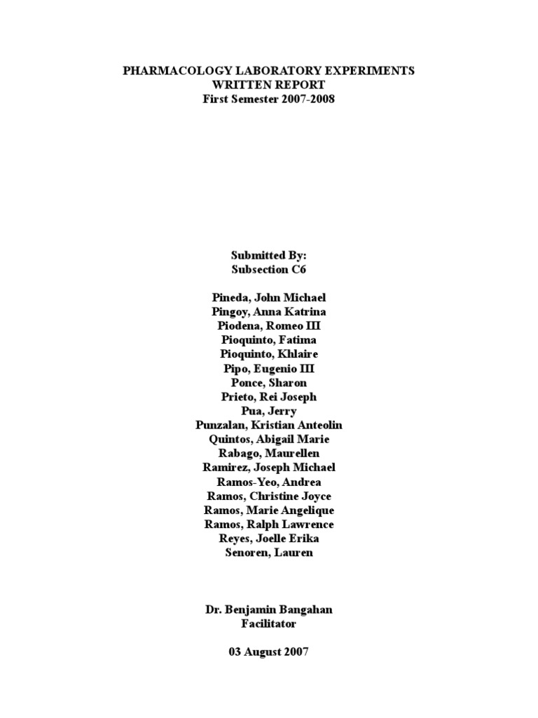Graded Dose-Response in Anti-Inflammatories | PDF | Drug Metabolism ...