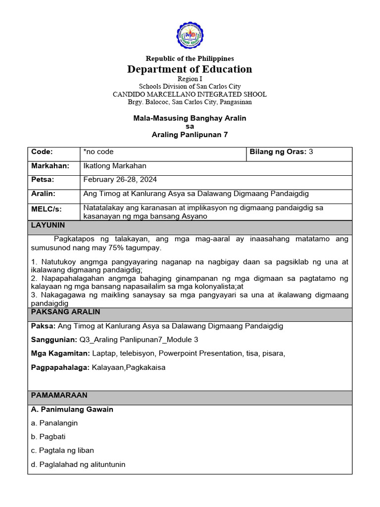 Department of Education | PDF