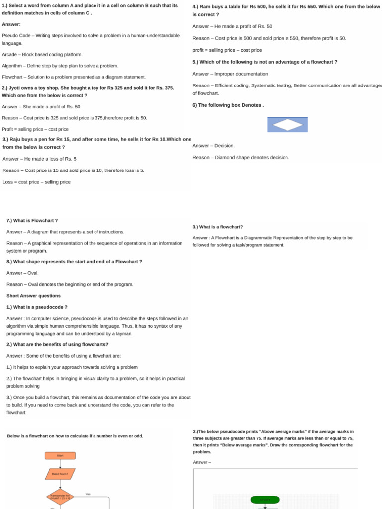 Class 6, Chapter 2 Solution | PDF