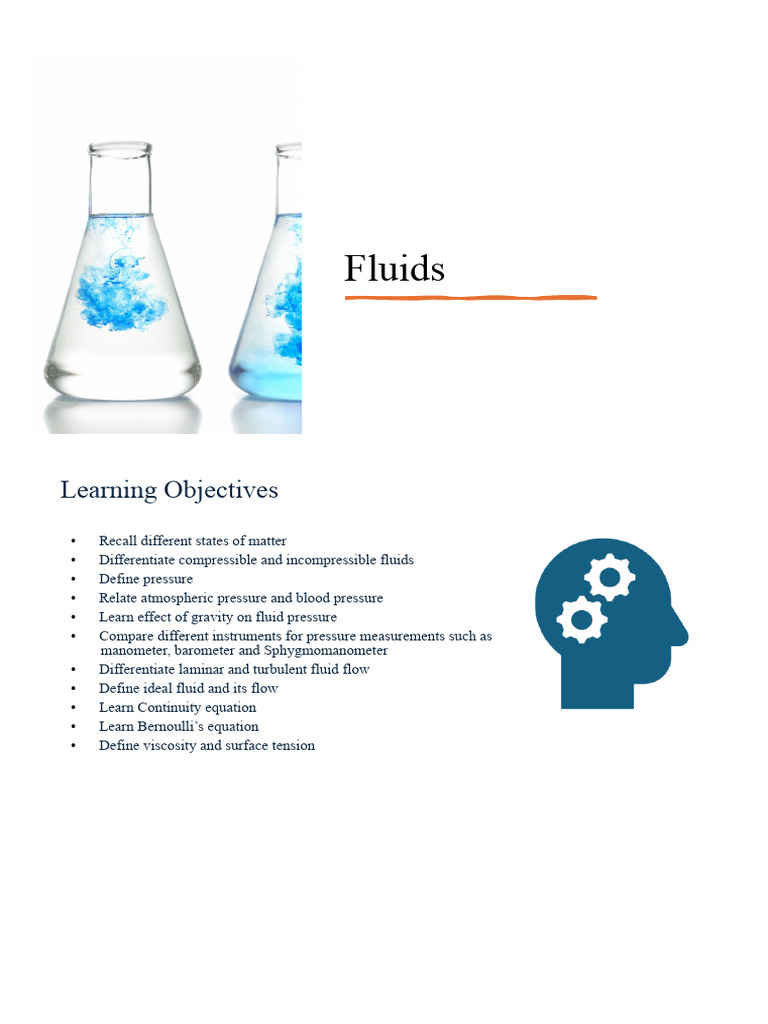 Fluid | PDF | Pressure | Fluid Dynamics