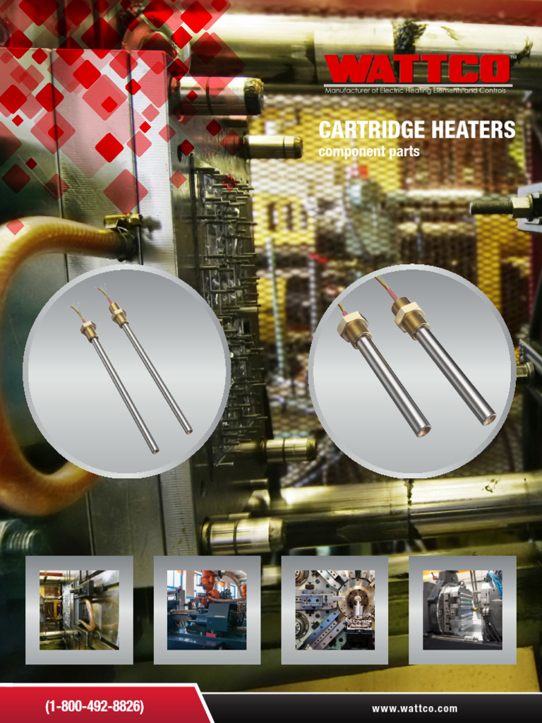 Wattco Cartridge Heaters Catalog | PDF | Corrosion | Wire