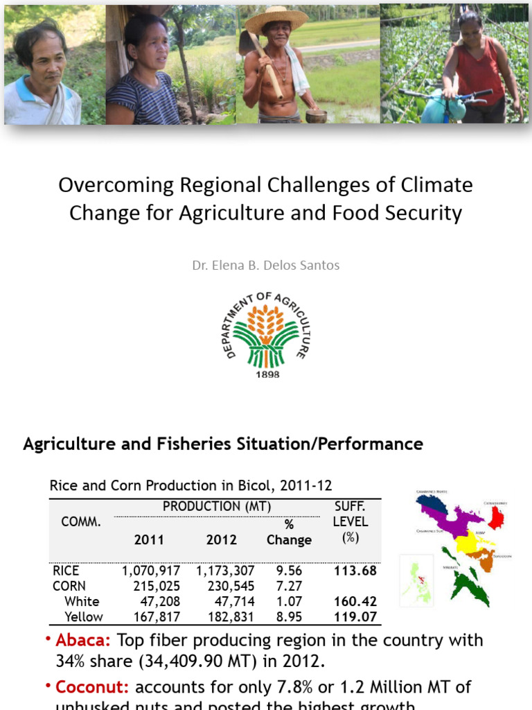 DRR-CCA agriculture-POTOY-ATI July 2017-drr Office | PDF | Disaster ...
