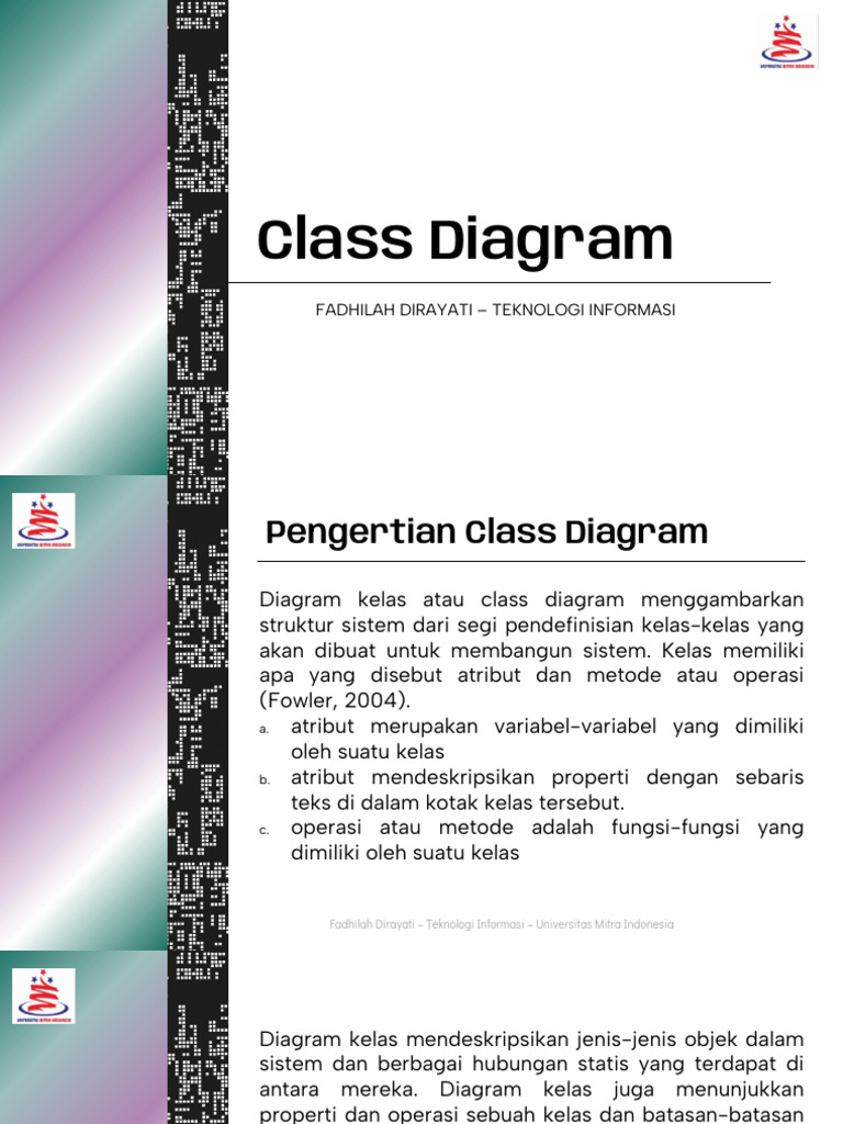 APTEK Pert - 13 Class & Sequence Diagram | PDF