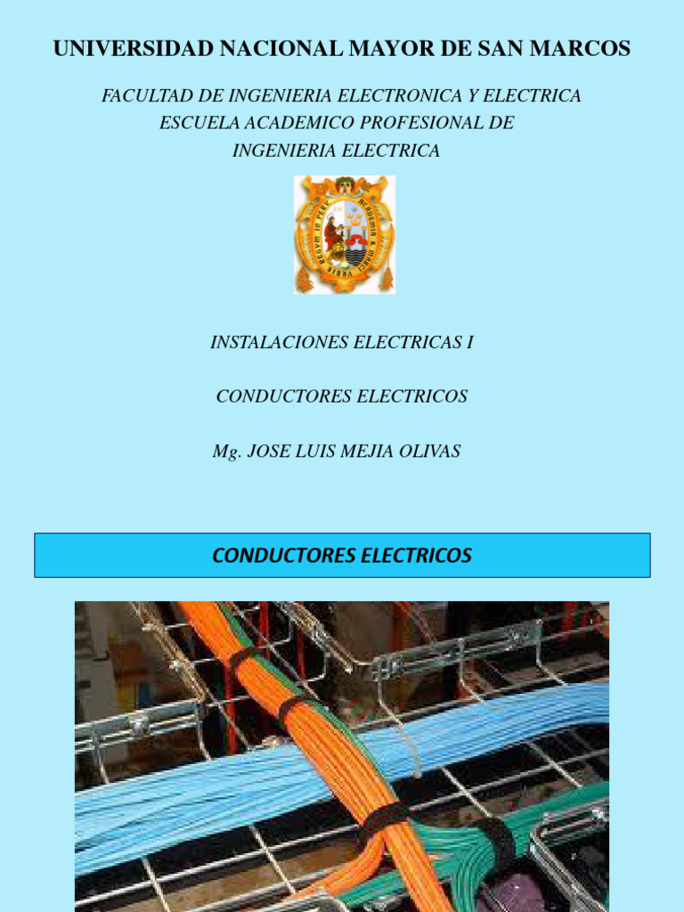 Cálculo y Selección de Conductores Eléctricos | PDF | Aislador (Electricidad) | Conductor electrico