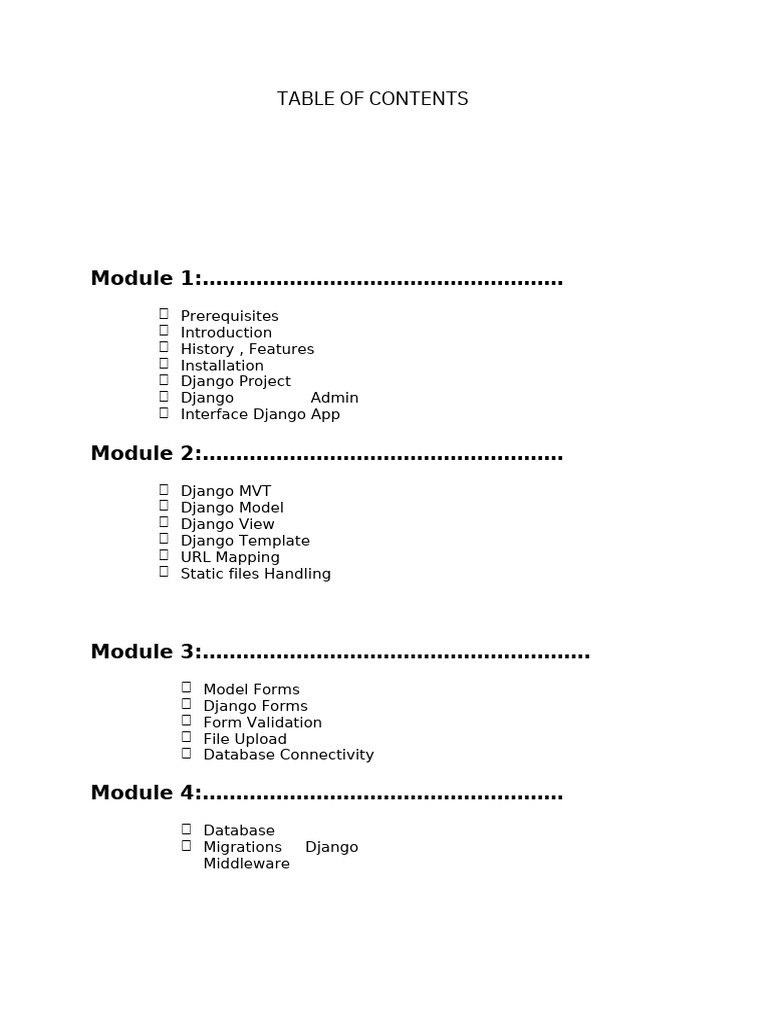 Django | PDF | Model–View–Controller | Web Application