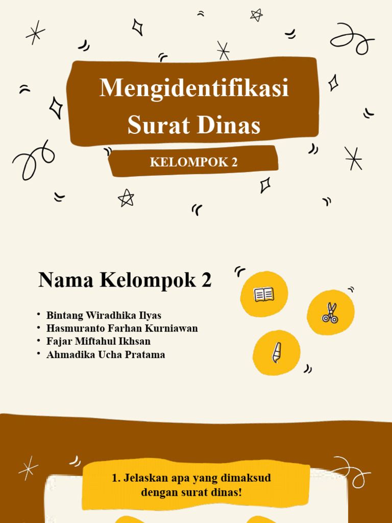 Panduan Surat Dinas | PDF | Seni & Disiplin Bahasa | Kajian Bahasa Asing