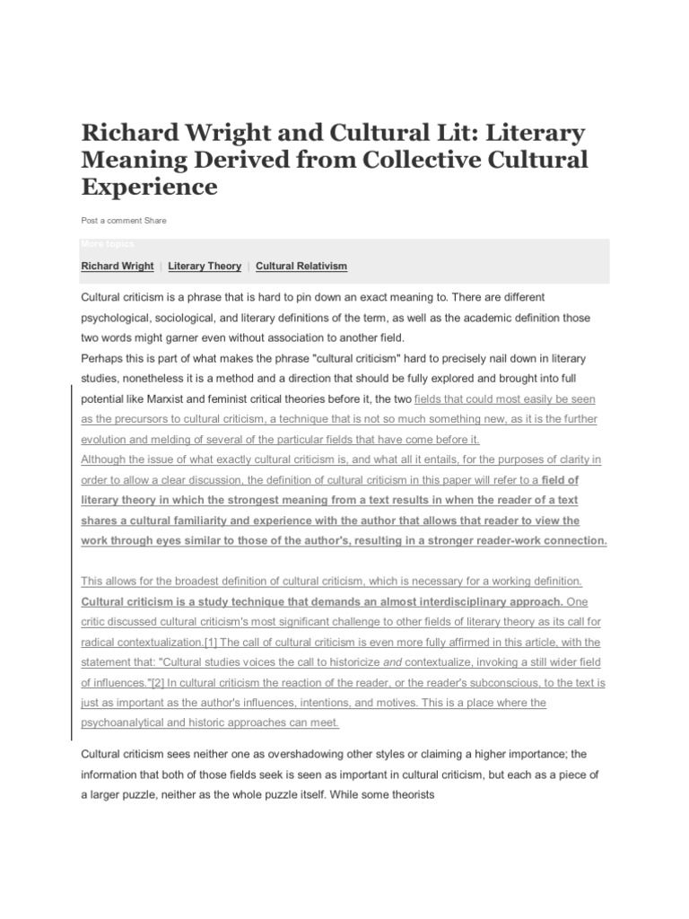 Cultural Approach in Literary Criticism | Gospel Of Mark | Jesus