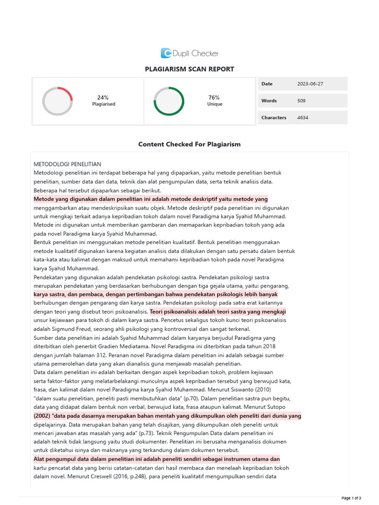 Hasil Cek Plagiasi Devi Yanti Lestari 2 | PDF