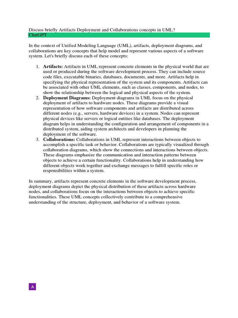 Unit 3 Ooad Pdf Conceptual Model System
