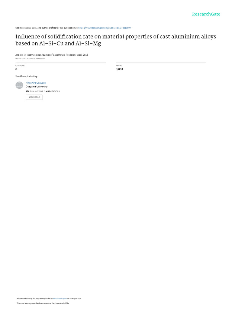 P65 Adc12 Ac4ch | PDF | Fracture | Fatigue (Material)