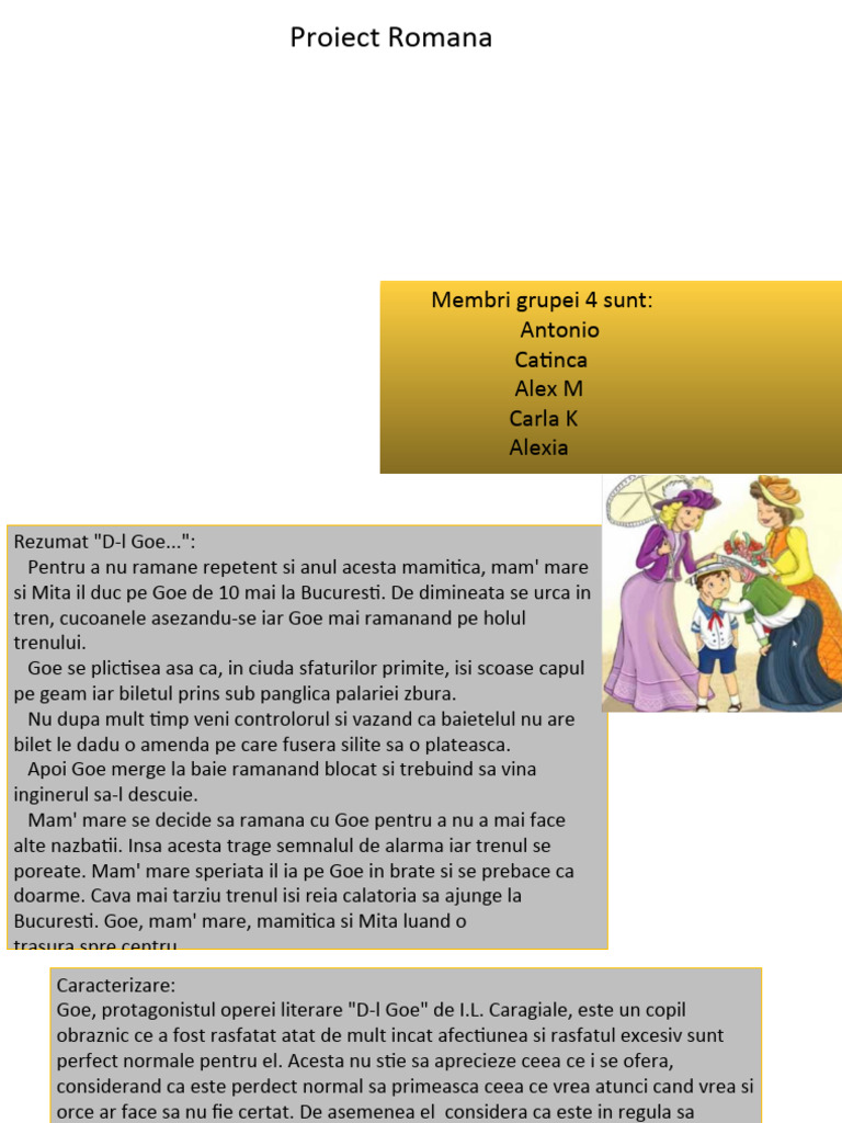 Proiect La Romana Original | PDF