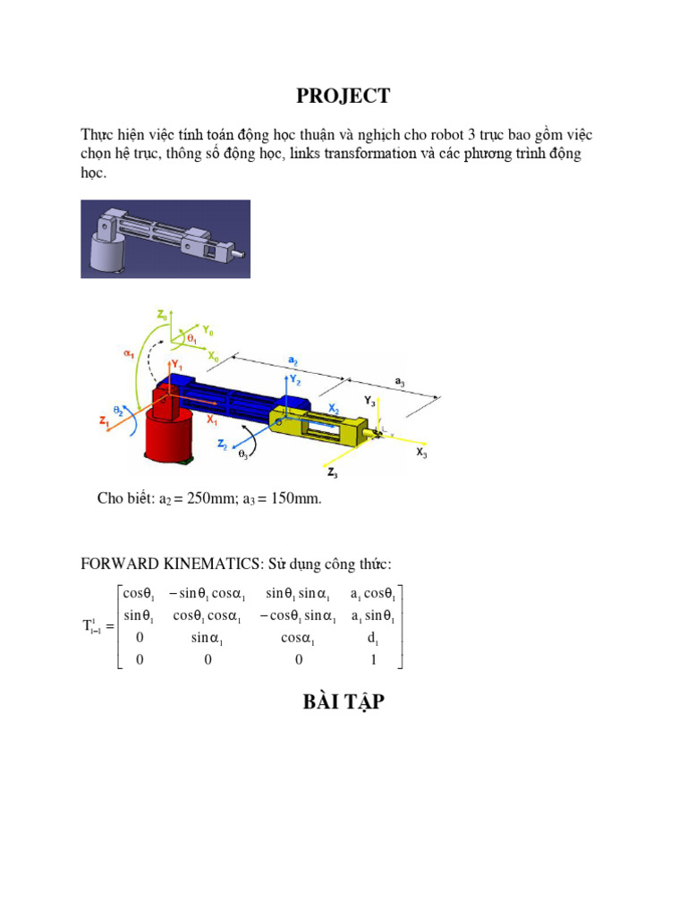 Project-Bai Tap | PDF | Matrix (Mathematics) | Mathematical Analysis