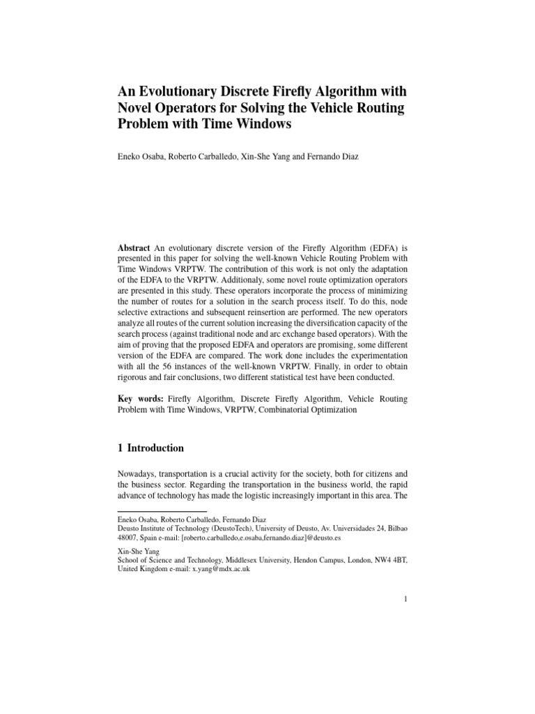 2016 An Evolutionary Discrete Firefly Algorithm With Novel Operators ... 2016 An Evolutionary Discrete Firefly Algorithm With Novel Operators ...