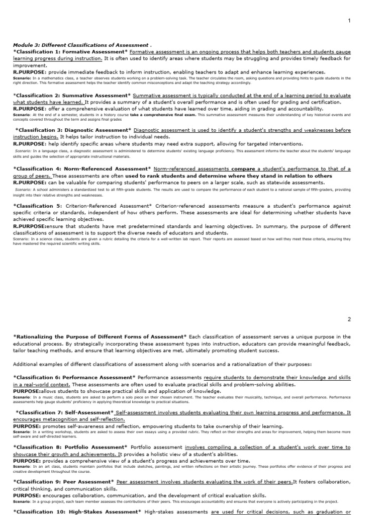 Module 3 To 5 | Download Free PDF | Educational Assessment | Multiple Choice