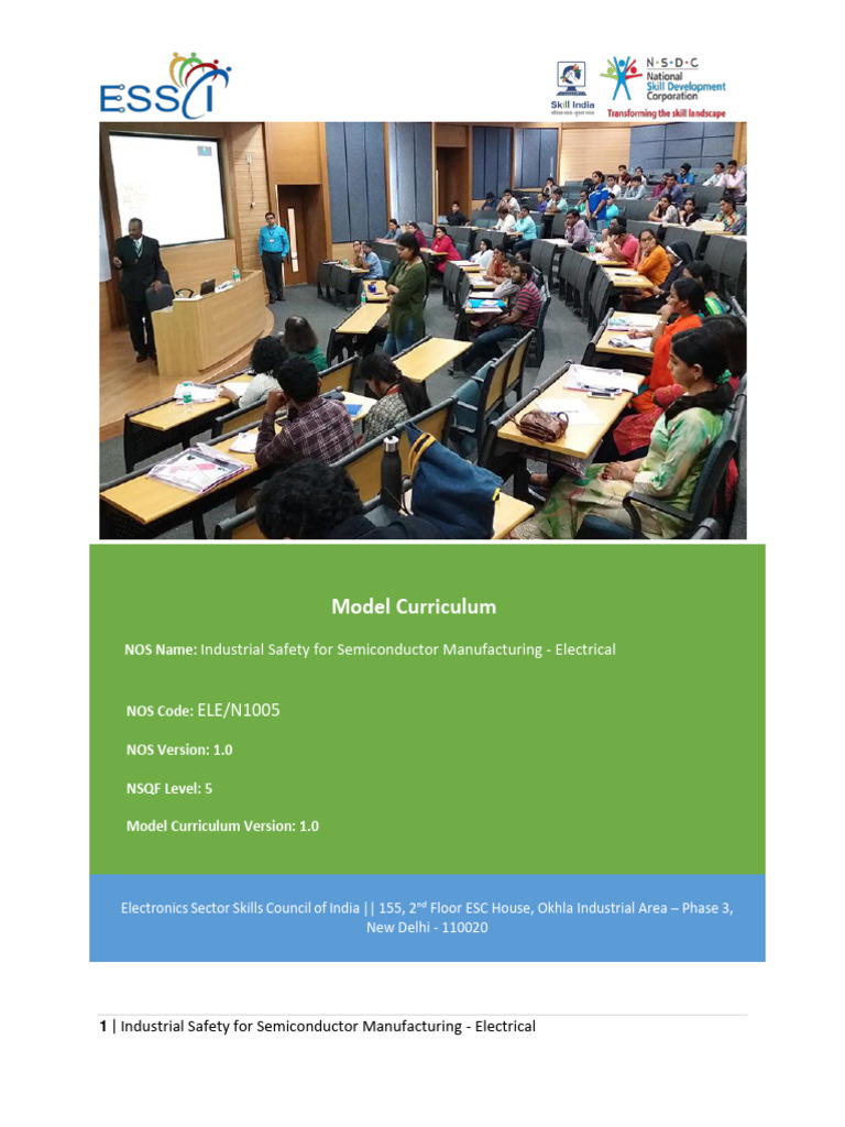 MC_Industrial Safety for Semiconductor Manufacturing - Electrical | PDF ...