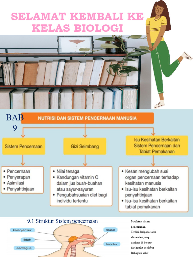 T4 B9 - Nutrisi Dan Pencernaan | PDF