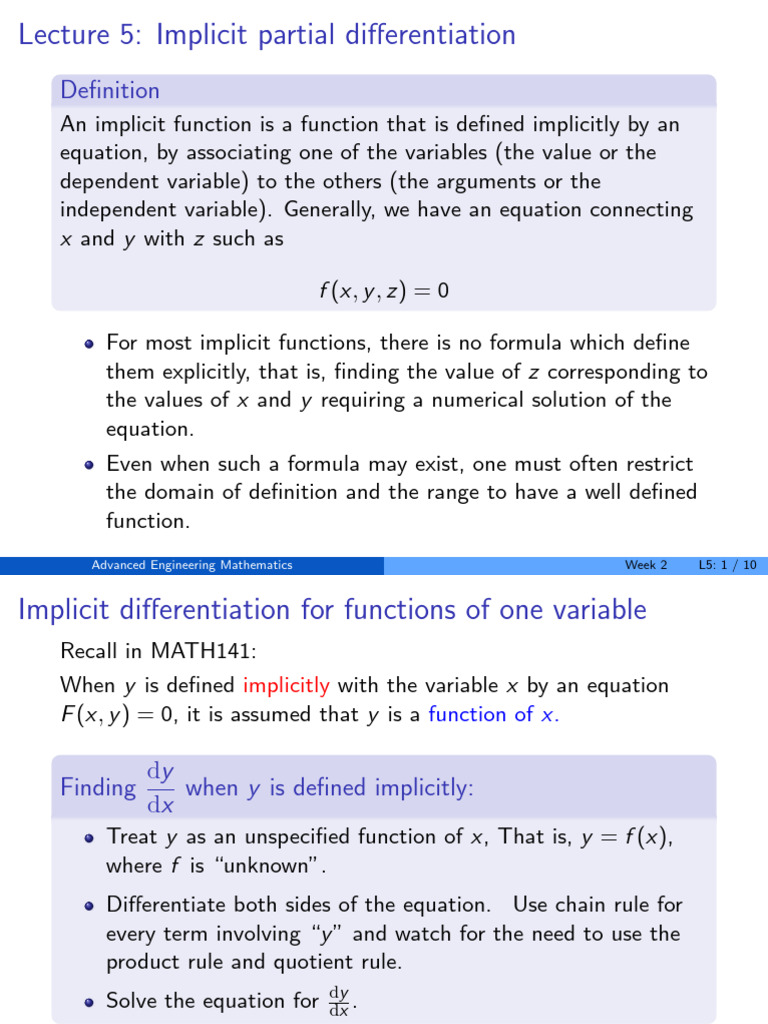 MATH283 L05 Wk2 Web | Download Free PDF | Variable (Mathematics) | Function (Mathematics)