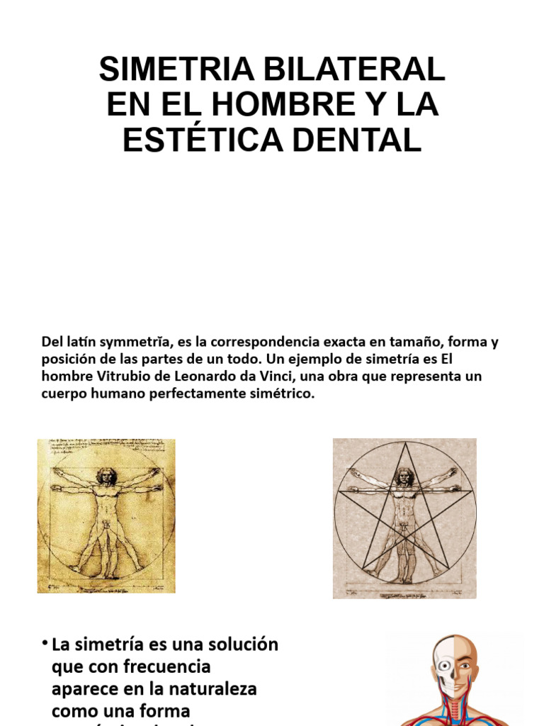 Simetria Bilateral en El Hombre y La Estética | PDF | Cara | Belleza