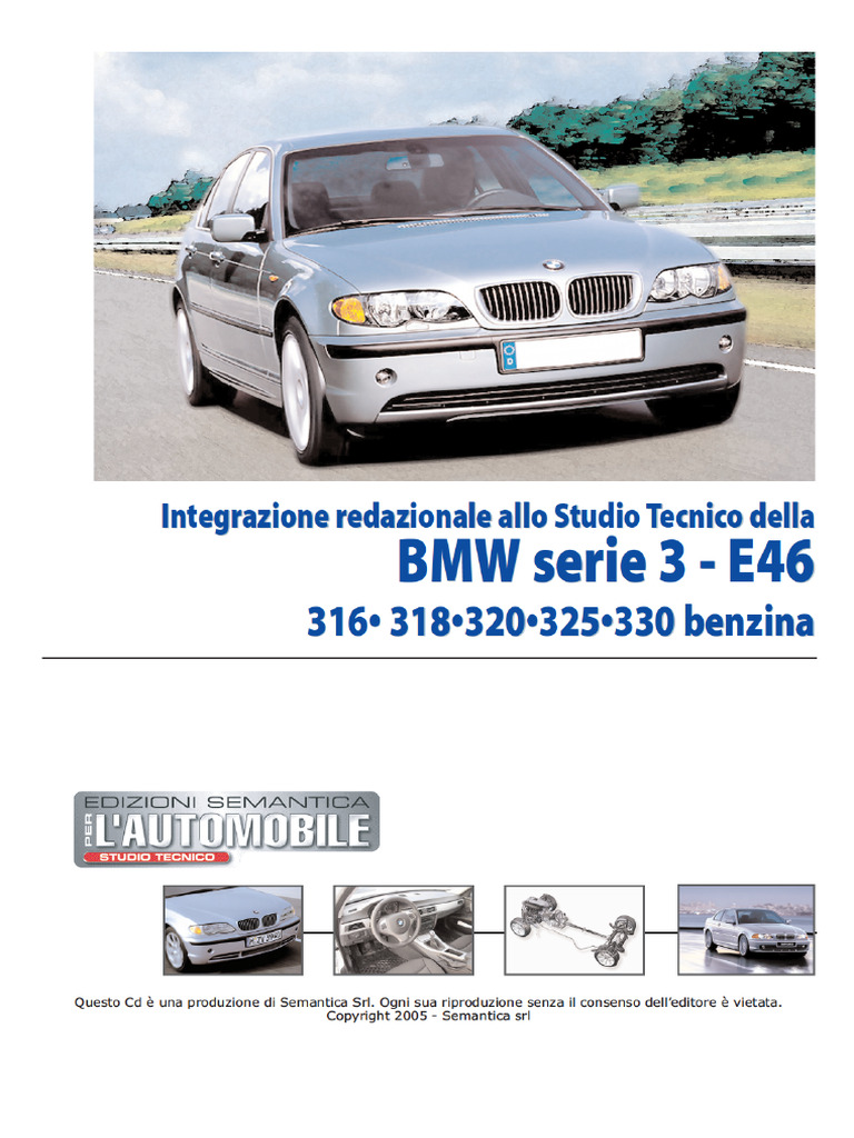 BMW Serie 3 (E46) - Manuale D'officina | PDF