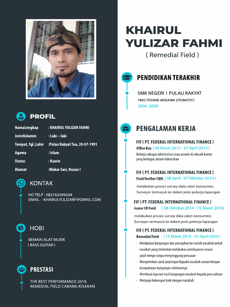 contoh CV lamaran kerja | PDF