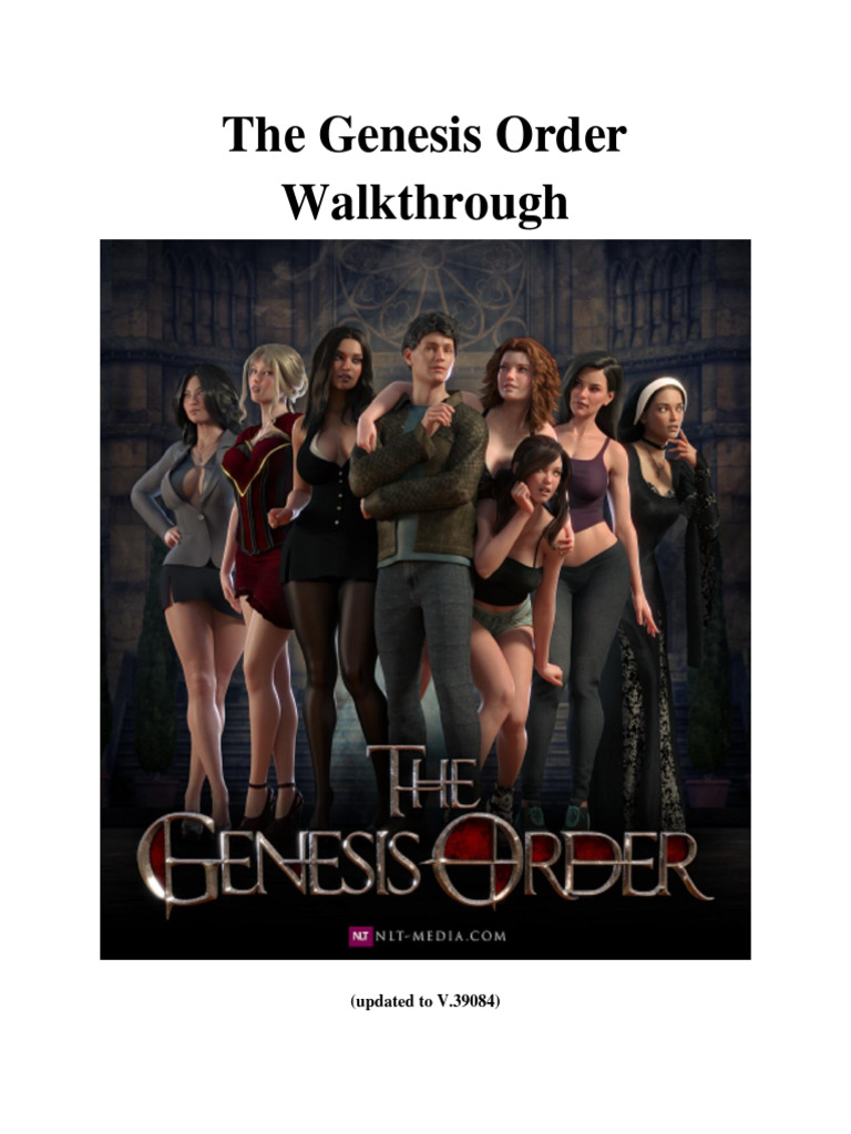 The Genesis Order 39084 Cut | PDF