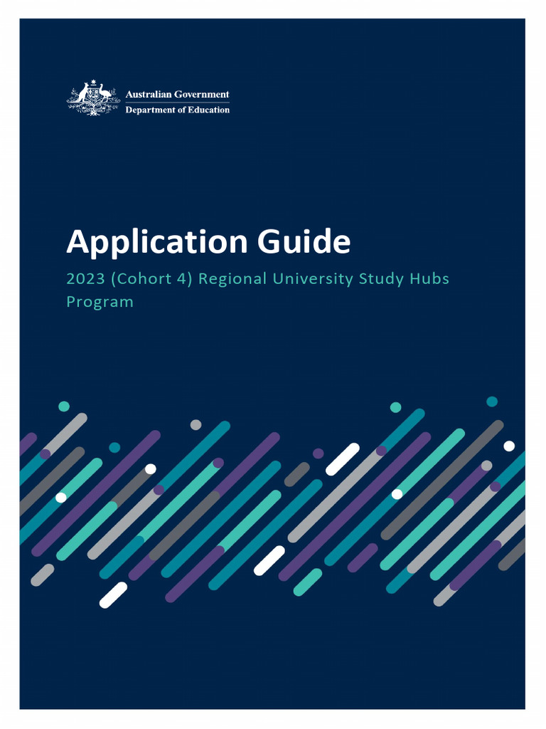 2023 Regional University Study Hubs Application Guide | PDF | Vocational Education | Budget