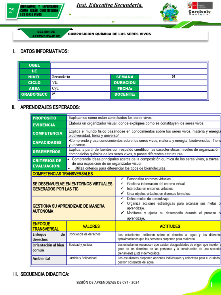 cyt | PDF | Aprendizaje | Evaluación