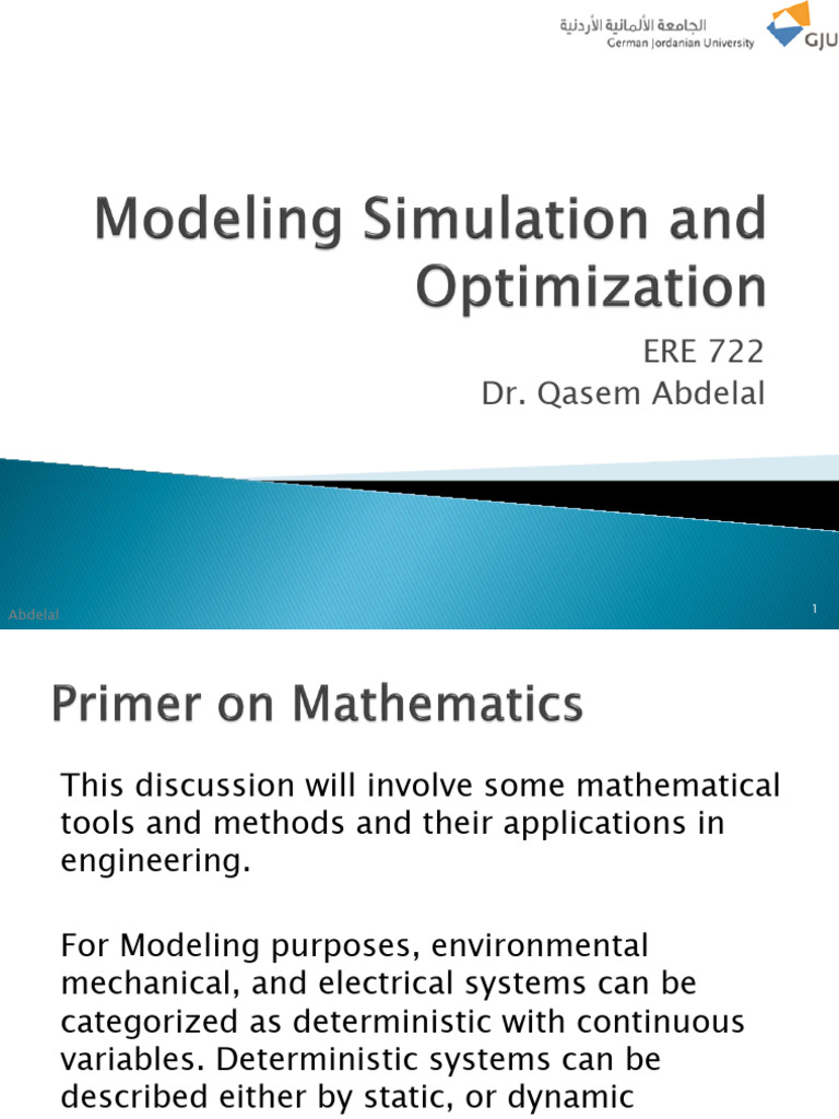 003 Primer On Mathematics | PDF | Equations | System Of Linear Equations