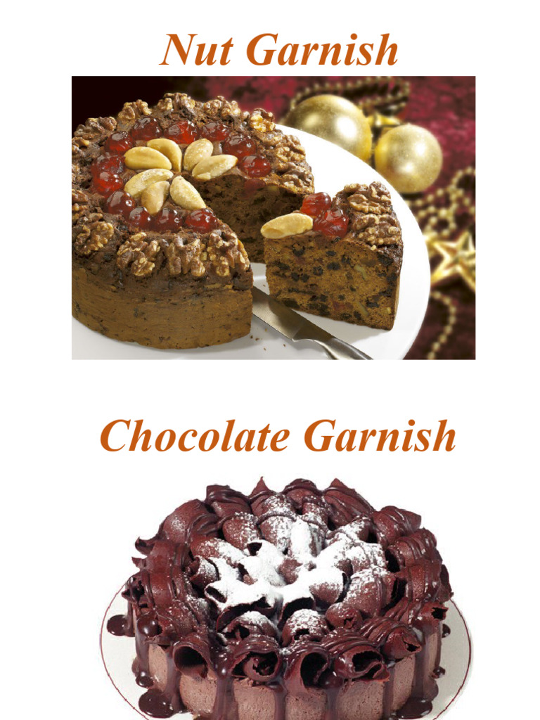 4 Garnishes That Adds Wow Factor | PDF | Cooking, Food & Wine