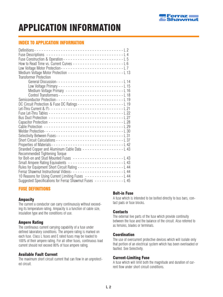 Power and control fuses | PDF | Fuse (Electrical) | Electricity
